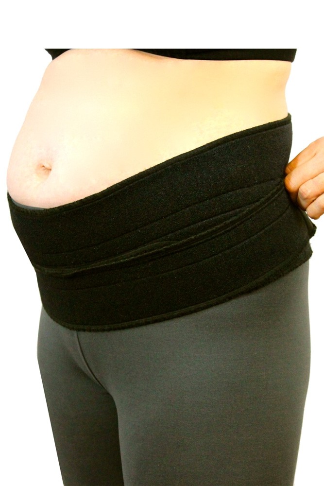 MomBod Fitness Maternity FITsplint™ in Black by ReCore Fitness